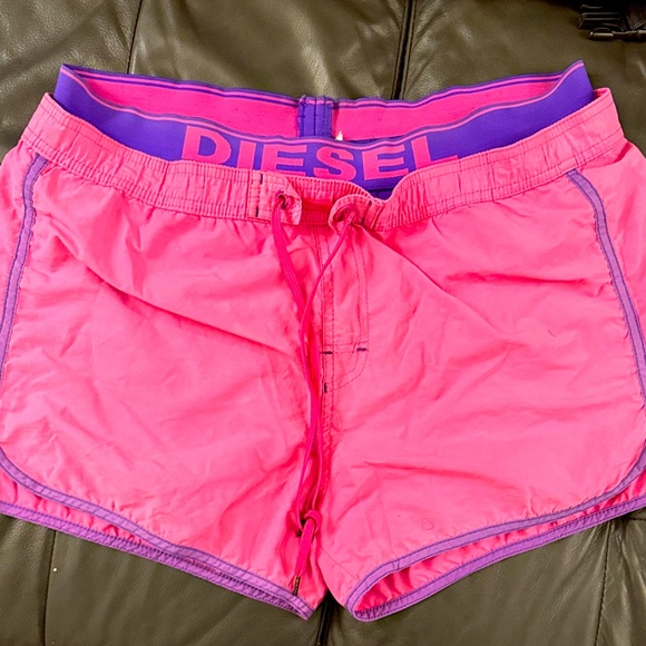Diesel | Shorts | Vintage Diesel Mens Swim Short Netted Xl | Poshmark